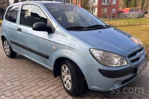 Синий Хендай Гетц 2008 в Огре, объемом двигателя 1.10 л и пробегом 245 тыс. км за 500 €, фото  на AUTOMOTO.COM.LV