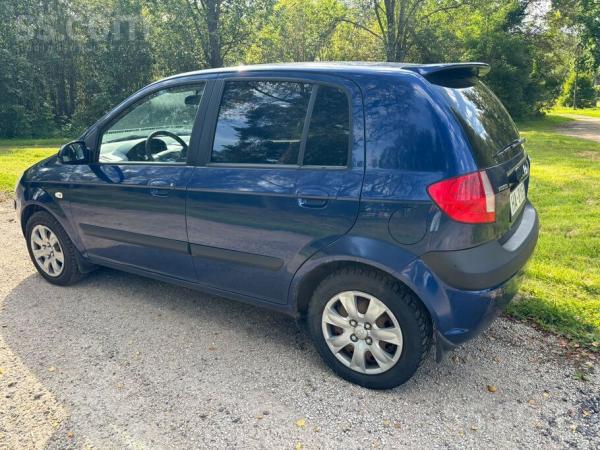 Blue Hyundai Getz 2008 in Valka, with an engine capacity of 1.50 L and mileage of 130 thousand km for 1100 €, photo 2 on AUTOMOTO.COM.LV