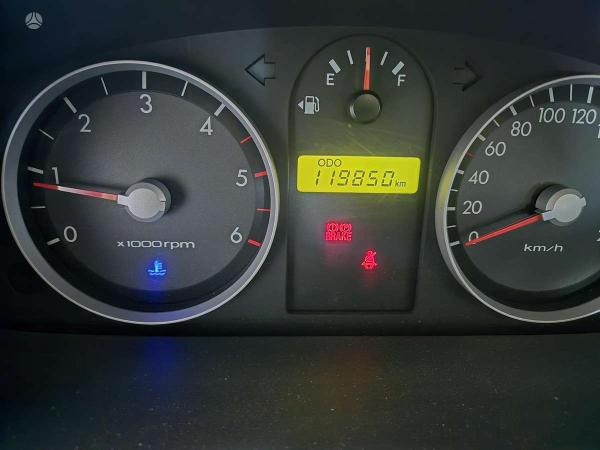 Blue Hyundai Getz 2008 in Panevezys, with an engine capacity of 1.49 L and mileage of 120 thousand km for 800 €, photo 7 on AUTOMOTO.COM.LV