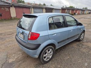 Blue Hyundai Getz 2008 in Panevezys, with an engine capacity of 1.49 L and mileage of 120 thousand km for 800 €, photo 5 on AUTOMOTO.COM.LV