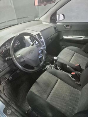 Blue Hyundai Getz 2008 in Panevezys, with an engine capacity of 1.49 L and mileage of 120 thousand km for 800 €, photo 9 on AUTOMOTO.COM.LV