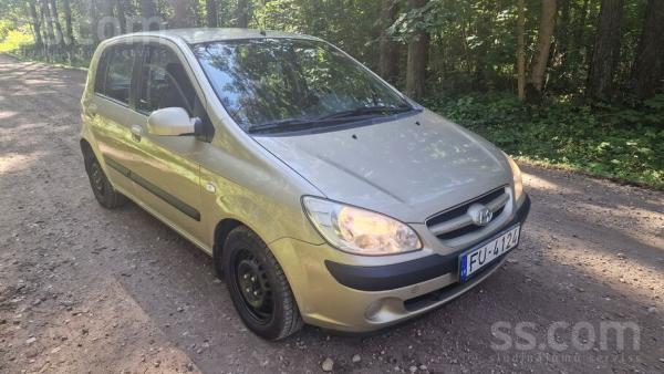 Brown Hyundai Getz 2006 in Riga, with an engine capacity of 1.40 L and mileage of 256 thousand km for 1050 €, photo 2 on AUTOMOTO.COM.LV