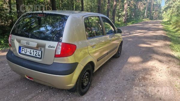Brown Hyundai Getz 2006 in Riga, with an engine capacity of 1.40 L and mileage of 256 thousand km for 1050 €, photo 3 on AUTOMOTO.COM.LV
