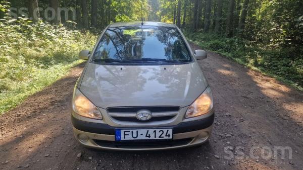 Brown Hyundai Getz 2006 in Riga, with an engine capacity of 1.40 L and mileage of 256 thousand km for 1050 €, photo 6 on AUTOMOTO.COM.LV