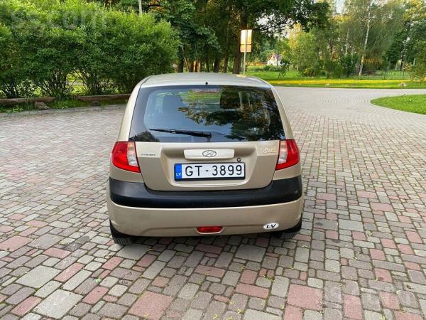 Brown Hyundai Getz 2007 in Jelgava, with an engine capacity of 1.40 L and mileage of 138 thousand km for 1250 €, photo 3 on AUTOMOTO.COM.LV