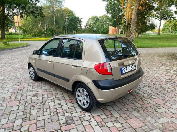 Brown Hyundai Getz 2007 in Jelgava, with an engine capacity of 1.40 L and mileage of 138 thousand km for 1250 €, photo 4 on AUTOMOTO.COM.LV