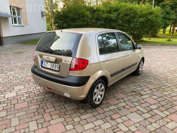Brown Hyundai Getz 2007 in Jelgava, with an engine capacity of 1.40 L and mileage of 138 thousand km for 1250 €, photo 5 on AUTOMOTO.COM.LV