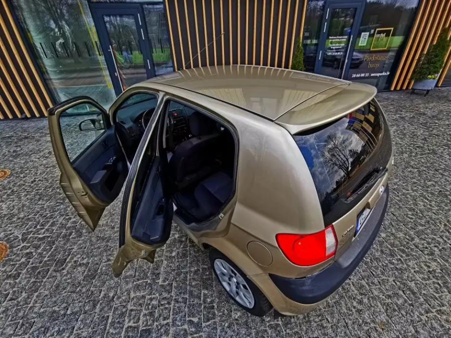 Brūns Hyundai Getz 2007 Rīga, ar dzinēja tilpumu 1.50 L un nobraukumu 353 tūkst. km par 1990 €, foto 6 vietnē AUTOMOTO.COM.LV