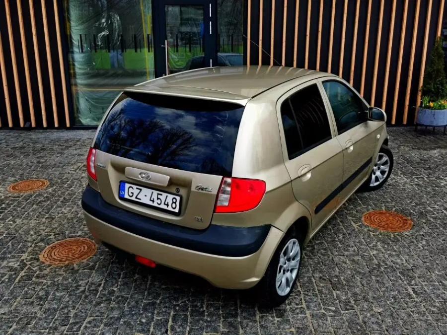 Brūns Hyundai Getz 2007 Rīga, ar dzinēja tilpumu 1.50 L un nobraukumu 353 tūkst. km par 1990 €, foto 7 vietnē AUTOMOTO.COM.LV
