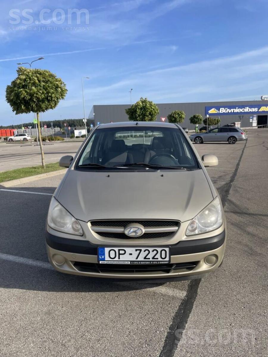 Brūns Hyundai Getz 2007 Rīga, ar dzinēja tilpumu 1.40 L un nobraukumu 18 tūkst. km par 990 €, foto 1 vietnē AUTOMOTO.COM.LV