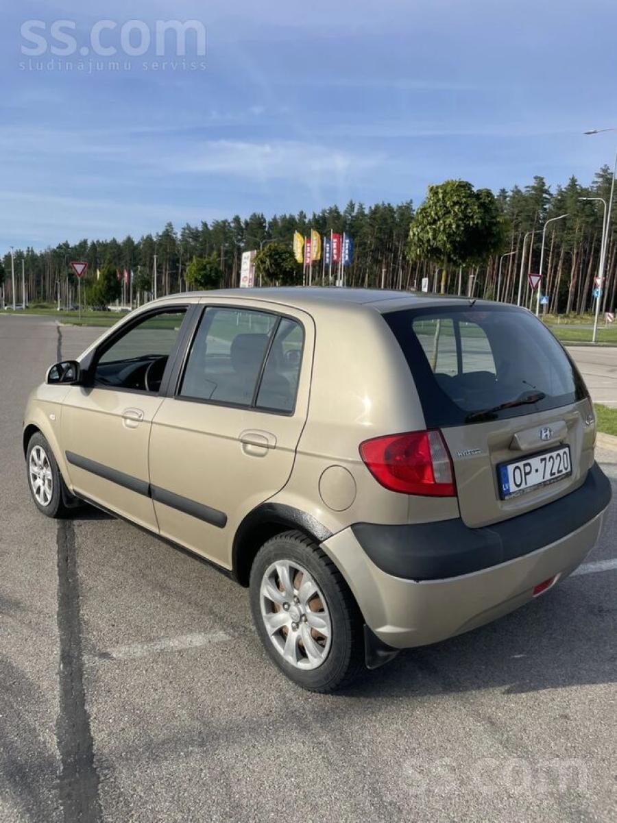 Brūns Hyundai Getz 2007 Rīga, ar dzinēja tilpumu 1.40 L un nobraukumu 18 tūkst. km par 990 €, foto 6 vietnē AUTOMOTO.COM.LV