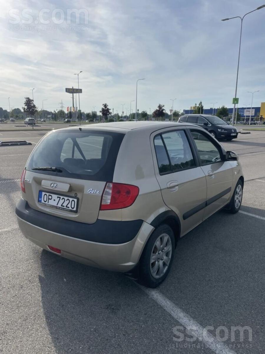 Brūns Hyundai Getz 2007 Rīga, ar dzinēja tilpumu 1.40 L un nobraukumu 18 tūkst. km par 990 €, foto 7 vietnē AUTOMOTO.COM.LV