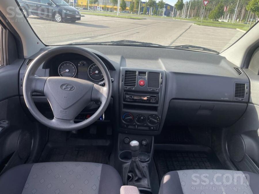 Brūns Hyundai Getz 2007 Rīga, ar dzinēja tilpumu 1.40 L un nobraukumu 18 tūkst. km par 990 €, foto 8 vietnē AUTOMOTO.COM.LV