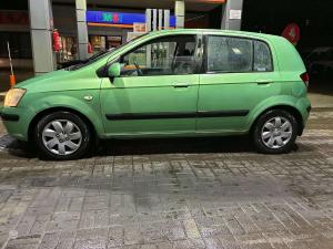 Zaļš Hyundai Getz 2003 Viļņa, ar dzinēja tilpumu 1.60 L un nobraukumu 166 tūkst. km par 800 €, foto 7 vietnē AUTOMOTO.COM.LV