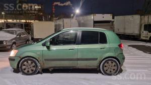 Green Hyundai Getz 2005 in Riga, with an engine capacity of 1.40 L and mileage of 0 thousand km for 390 €, photo  on AUTOMOTO.COM.LV