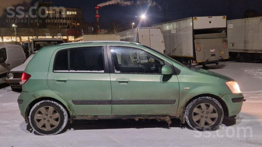 Zaļš Hyundai Getz 2005 Rīga, ar dzinēja tilpumu 1.40 L un nobraukumu 0 tūkst. km par 390 €, foto 2 vietnē AUTOMOTO.COM.LV