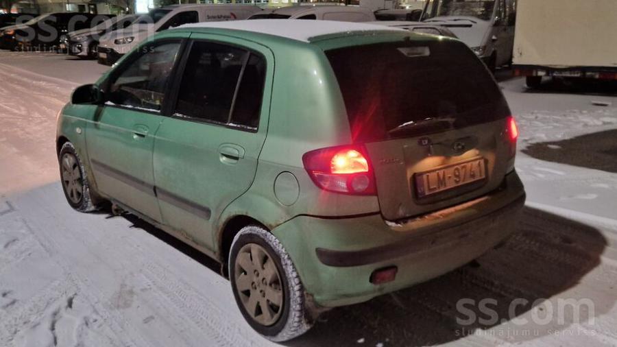 Zaļš Hyundai Getz 2005 Rīga, ar dzinēja tilpumu 1.40 L un nobraukumu 0 tūkst. km par 390 €, foto 7 vietnē AUTOMOTO.COM.LV