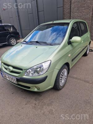 Zaļš Hyundai Getz 2006 Rīga, ar dzinēja tilpumu 1.50 L un nobraukumu 205 tūkst. km par 990 €, foto  vietnē AUTOMOTO.COM.LV