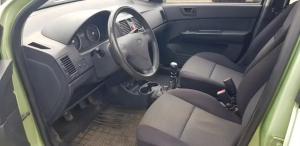 Green Hyundai Getz 2006 in Valmiera, with an engine capacity of 1.50 L and mileage of 243 thousand km for 1650 €, photo 11 on AUTOMOTO.COM.LV