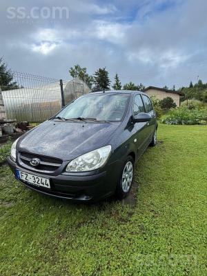 Zaļš Hyundai Getz 2006 Ogre, ar dzinēja tilpumu 1.40 L un nobraukumu 243 tūkst. km par 650 €, foto  vietnē AUTOMOTO.COM.LV