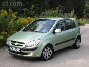 Zaļš Hyundai Getz 2007 Rīga, ar dzinēja tilpumu 1.40 L un nobraukumu 89 tūkst. km par 1870 €, foto  vietnē AUTOMOTO.COM.LV