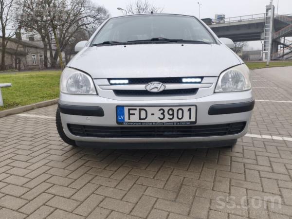 Pelēks Hyundai Getz 2004 Rīga, ar dzinēja tilpumu 1.50 L un nobraukumu 220 tūkst. km par 1530 €, foto 1 vietnē AUTOMOTO.COM.LV