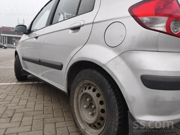 Pelēks Hyundai Getz 2004 Rīga, ar dzinēja tilpumu 1.50 L un nobraukumu 220 tūkst. km par 1530 €, foto 5 vietnē AUTOMOTO.COM.LV