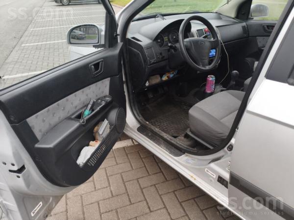 Pelēks Hyundai Getz 2004 Rīga, ar dzinēja tilpumu 1.50 L un nobraukumu 220 tūkst. km par 1530 €, foto 6 vietnē AUTOMOTO.COM.LV
