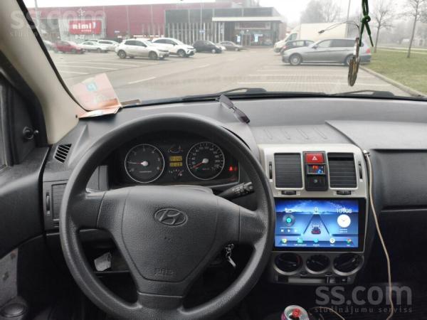 Pelēks Hyundai Getz 2004 Rīga, ar dzinēja tilpumu 1.50 L un nobraukumu 220 tūkst. km par 1530 €, foto 8 vietnē AUTOMOTO.COM.LV