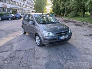 Pelēks Hyundai Getz 2004 Rīga, ar dzinēja tilpumu 1.40 L un nobraukumu 138 tūkst. km par 1200 €, foto 7 vietnē AUTOMOTO.COM.LV