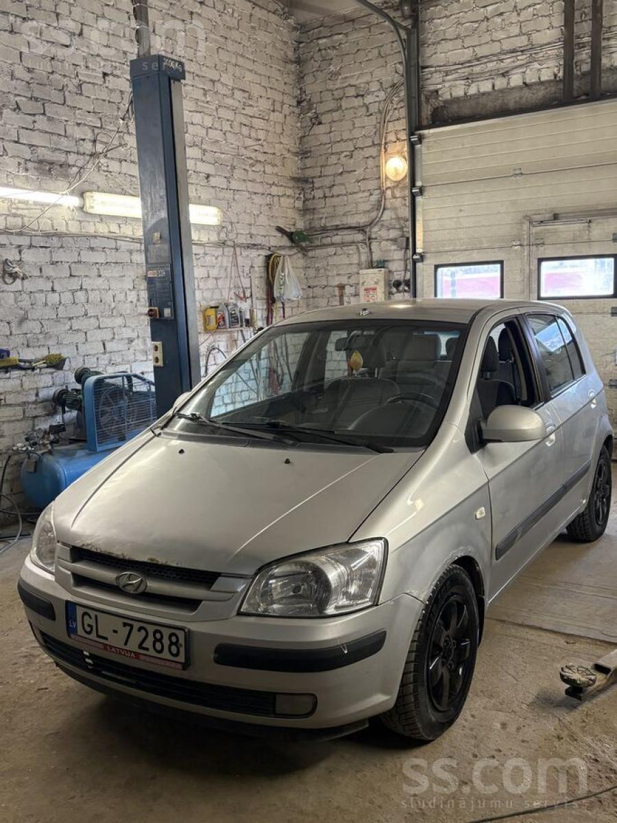 Pelēks Hyundai Getz 2004 Kuldīga, ar dzinēja tilpumu 1.40 L un nobraukumu 0 tūkst. km par 550 €, foto 5 vietnē AUTOMOTO.COM.LV