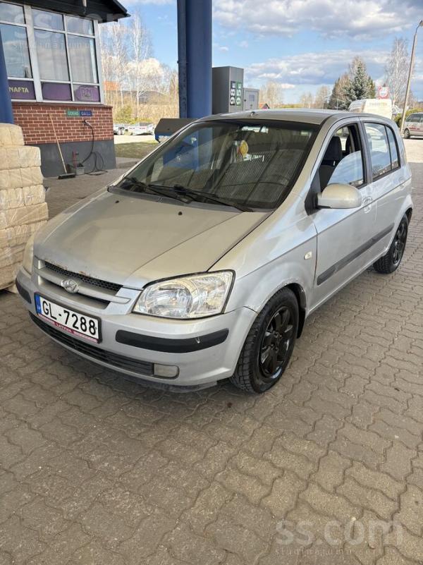 Pelēks Hyundai Getz 2004 Kuldīga, ar dzinēja tilpumu 1.40 L un nobraukumu 0 tūkst. km par 550 €, foto 9 vietnē AUTOMOTO.COM.LV
