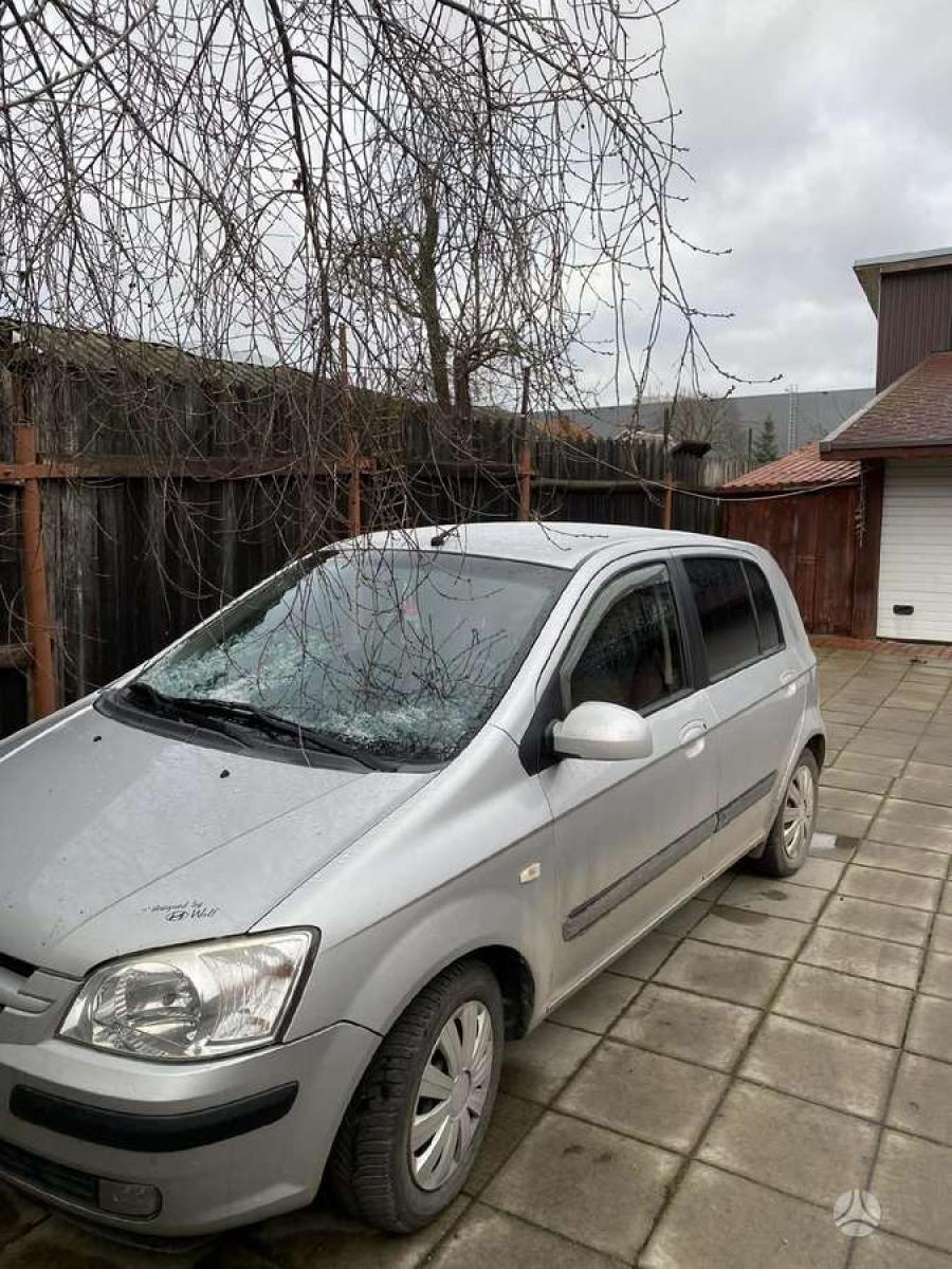 Grey Hyundai Getz 2005 in Marijampole, with an engine capacity of 0.00 L and mileage of 258 thousand km for 800 €, photo 1 on AUTOMOTO.COM.LV