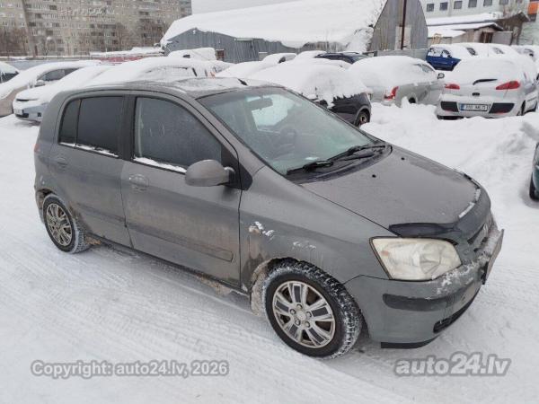 Grey Hyundai Getz 2005 in Tallinn, with an engine capacity of 1.30 L and mileage of 176 thousand km for 599 €, photo 1 on AUTOMOTO.COM.LV