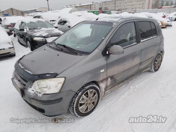 Grey Hyundai Getz 2005 in Tallinn, with an engine capacity of 1.30 L and mileage of 176 thousand km for 599 €, photo 2 on AUTOMOTO.COM.LV