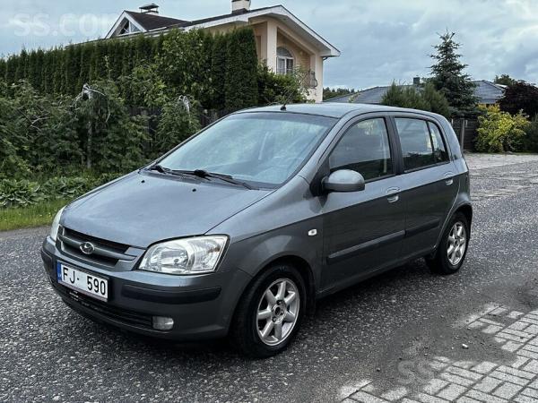 Grey Hyundai Getz 2005 in Riga, with an engine capacity of 1.30 L and mileage of 190 thousand km for 1250 €, photo 1 on AUTOMOTO.COM.LV