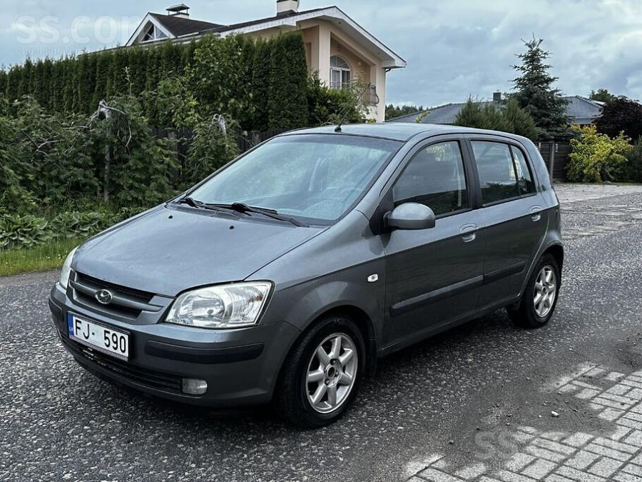 Pelēks Hyundai Getz 2005 Rīga, ar dzinēja tilpumu 1.30 L un nobraukumu 190 tūkst. km par 1250 €, foto 1 vietnē AUTOMOTO.COM.LV