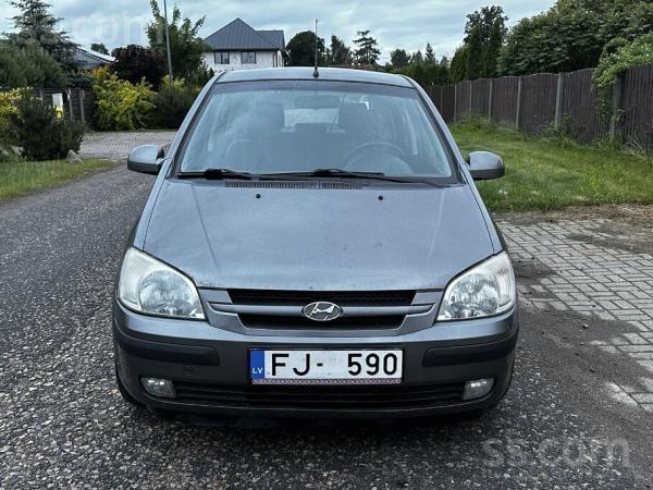 Grey Hyundai Getz 2005 in Riga, with an engine capacity of 1.30 L and mileage of 190 thousand km for 1250 €, photo 2 on AUTOMOTO.COM.LV