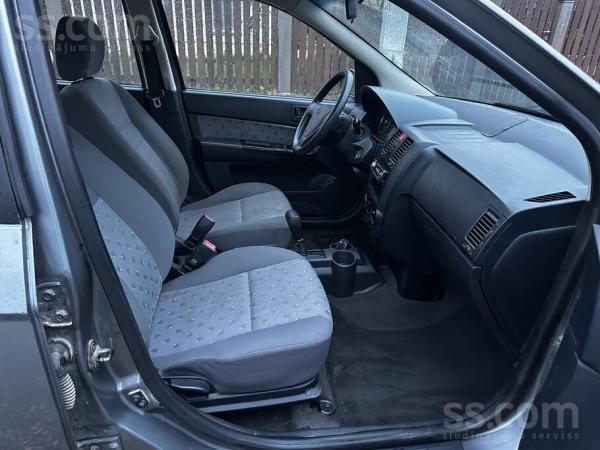Grey Hyundai Getz 2005 in Riga, with an engine capacity of 1.30 L and mileage of 190 thousand km for 1250 €, photo 10 on AUTOMOTO.COM.LV