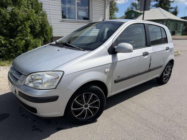 Pelēks Hyundai Getz 2005 Kauņa, ar dzinēja tilpumu 1.49 L un nobraukumu 187 tūkst. km par 550 €, foto 2 vietnē AUTOMOTO.COM.LV