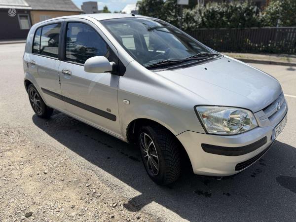 Pelēks Hyundai Getz 2005 Kauņa, ar dzinēja tilpumu 1.49 L un nobraukumu 187 tūkst. km par 550 €, foto 4 vietnē AUTOMOTO.COM.LV