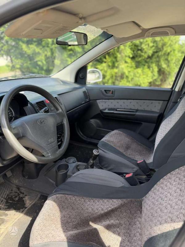 Pelēks Hyundai Getz 2005 Kauņa, ar dzinēja tilpumu 1.49 L un nobraukumu 187 tūkst. km par 550 €, foto 10 vietnē AUTOMOTO.COM.LV