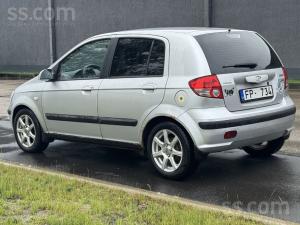 Grey Hyundai Getz 2005 in Riga, with an engine capacity of 1.40 L and mileage of 152 thousand km for 1250 €, photo 5 on AUTOMOTO.COM.LV
