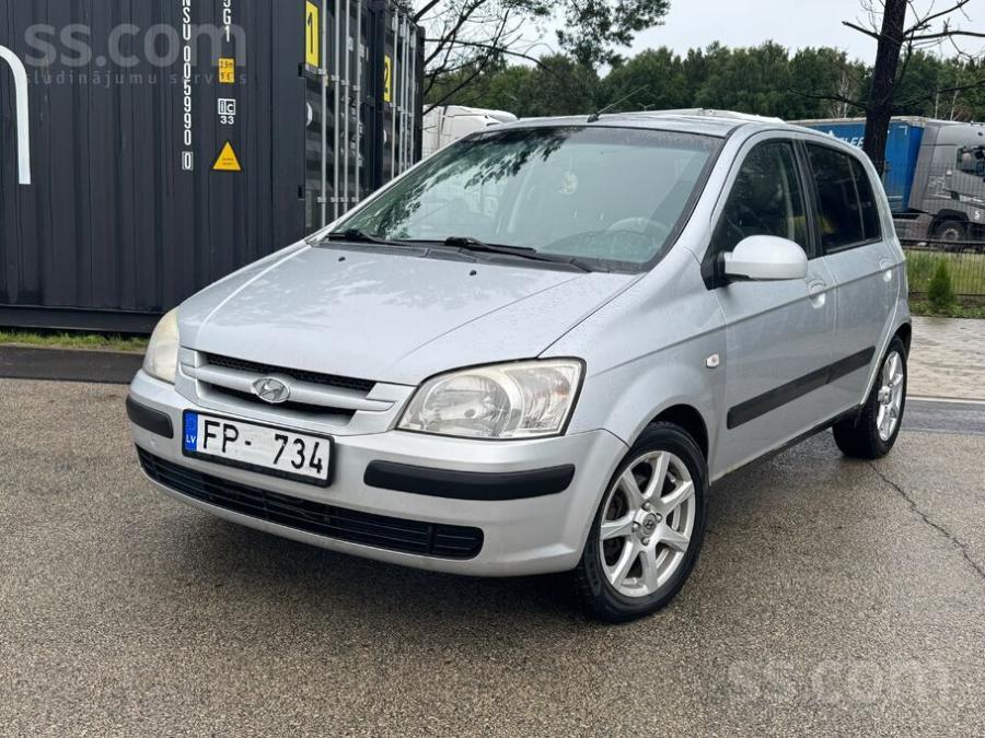 Pelēks Hyundai Getz 2005 Rīga, ar dzinēja tilpumu 1.40 L un nobraukumu 152 tūkst. km par 850 €, foto 3 vietnē AUTOMOTO.COM.LV