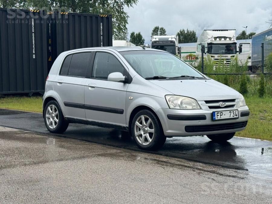 Pelēks Hyundai Getz 2005 Rīga, ar dzinēja tilpumu 1.40 L un nobraukumu 152 tūkst. km par 850 €, foto 5 vietnē AUTOMOTO.COM.LV
