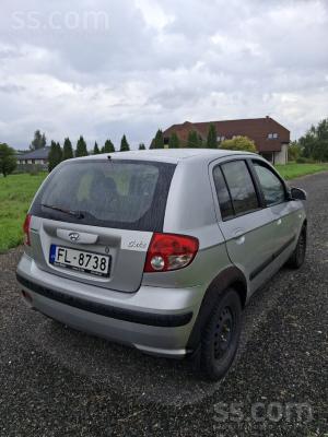 Grey Hyundai Getz 2005 in Riga, with an engine capacity of 1.40 L and mileage of 182 thousand km for 900 €, photo 5 on AUTOMOTO.COM.LV