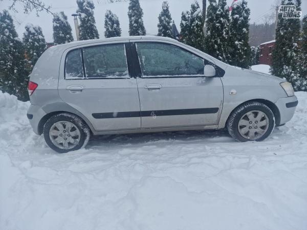 Pelēks Hyundai Getz 2006 Anykščiai, ar dzinēja tilpumu 1.30 L un nobraukumu 164 tūkst. km par 390 €, foto 2 vietnē AUTOMOTO.COM.LV