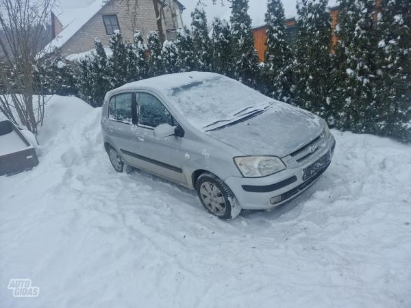 Pelēks Hyundai Getz 2006 Anykščiai, ar dzinēja tilpumu 1.30 L un nobraukumu 164 tūkst. km par 390 €, foto 3 vietnē AUTOMOTO.COM.LV