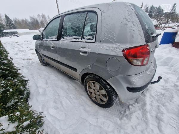 Pelēks Hyundai Getz 2006 Anykščiai, ar dzinēja tilpumu 1.30 L un nobraukumu 164 tūkst. km par 390 €, foto 7 vietnē AUTOMOTO.COM.LV