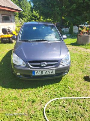 Pelēks Hyundai Getz 2006 Tartu, ar dzinēja tilpumu 1.50 L un nobraukumu 182 tūkst. km par 500 €, foto 3 vietnē AUTOMOTO.COM.LV